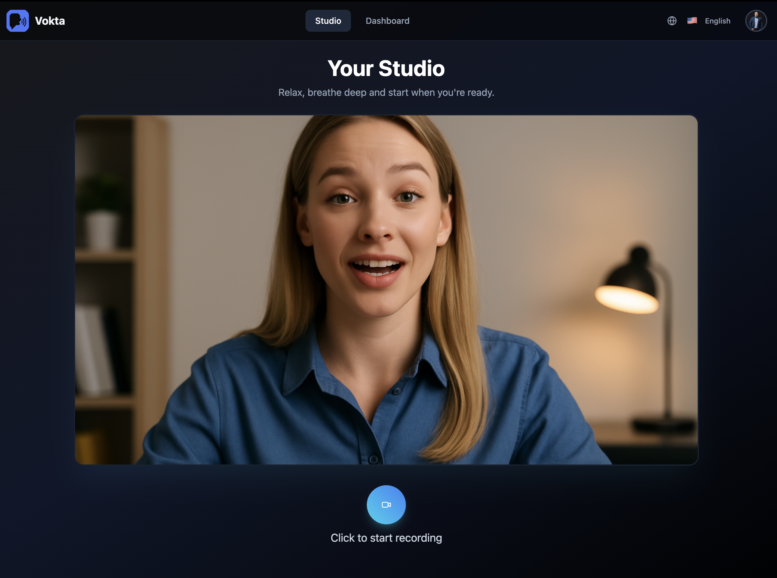 Vokta - Your Personal Studio for training
